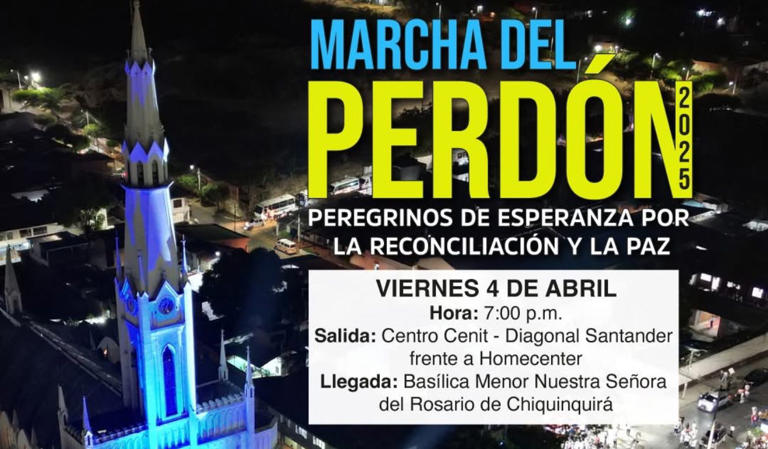 La Iglesia Católica organiza la Marcha del Perdón en la frontera entre Colombia y Venezuela