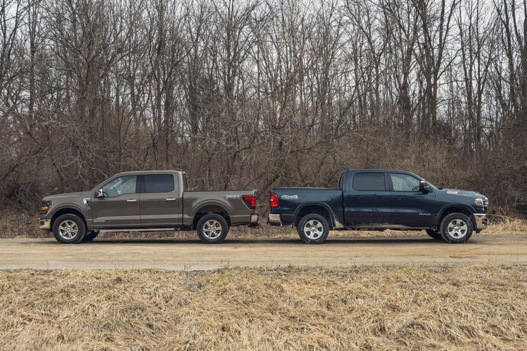 Family-Truckster Showdown! 2025 Ram 1500 vs. Ford F-150