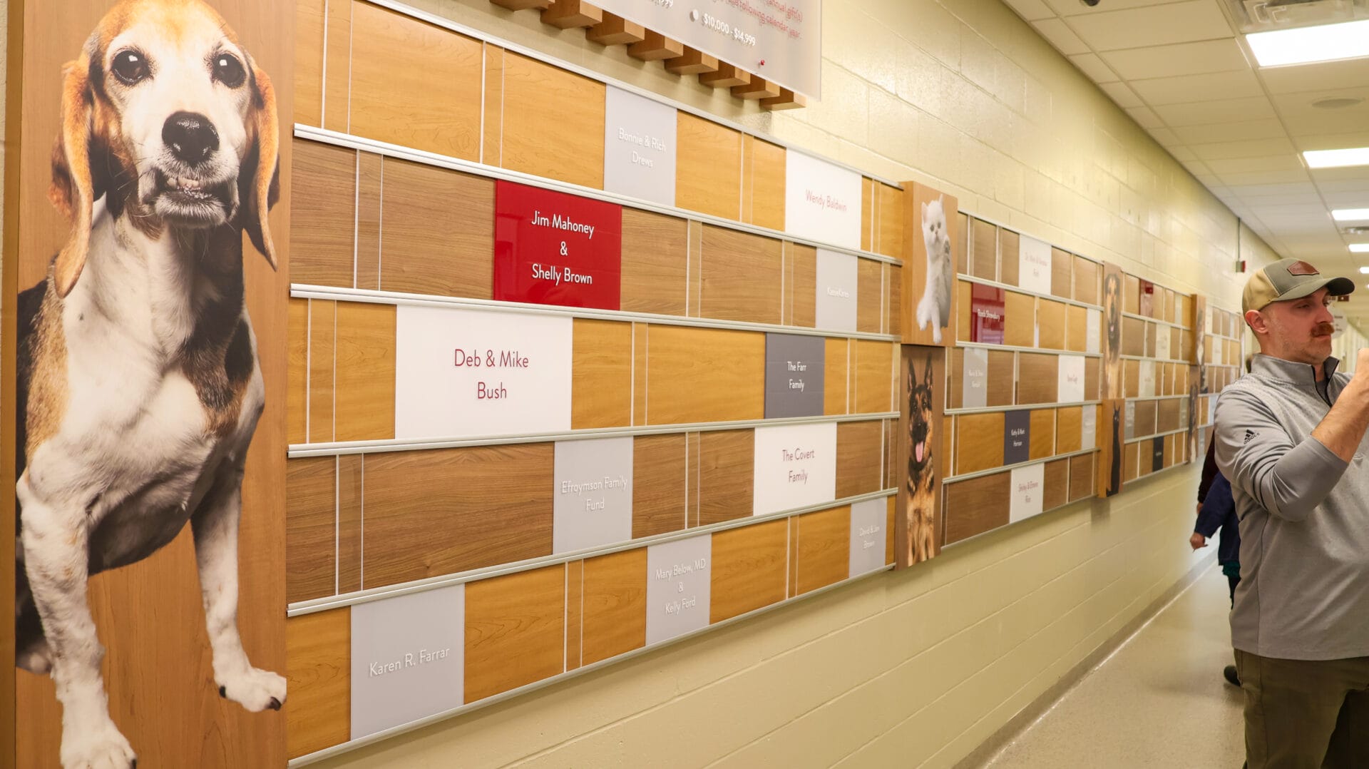 Humane Society of Hamilton County unveils donor wall, highlights ...