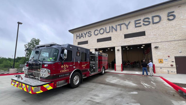 Kyle Fire Department opens new station, improving emergency response in ...