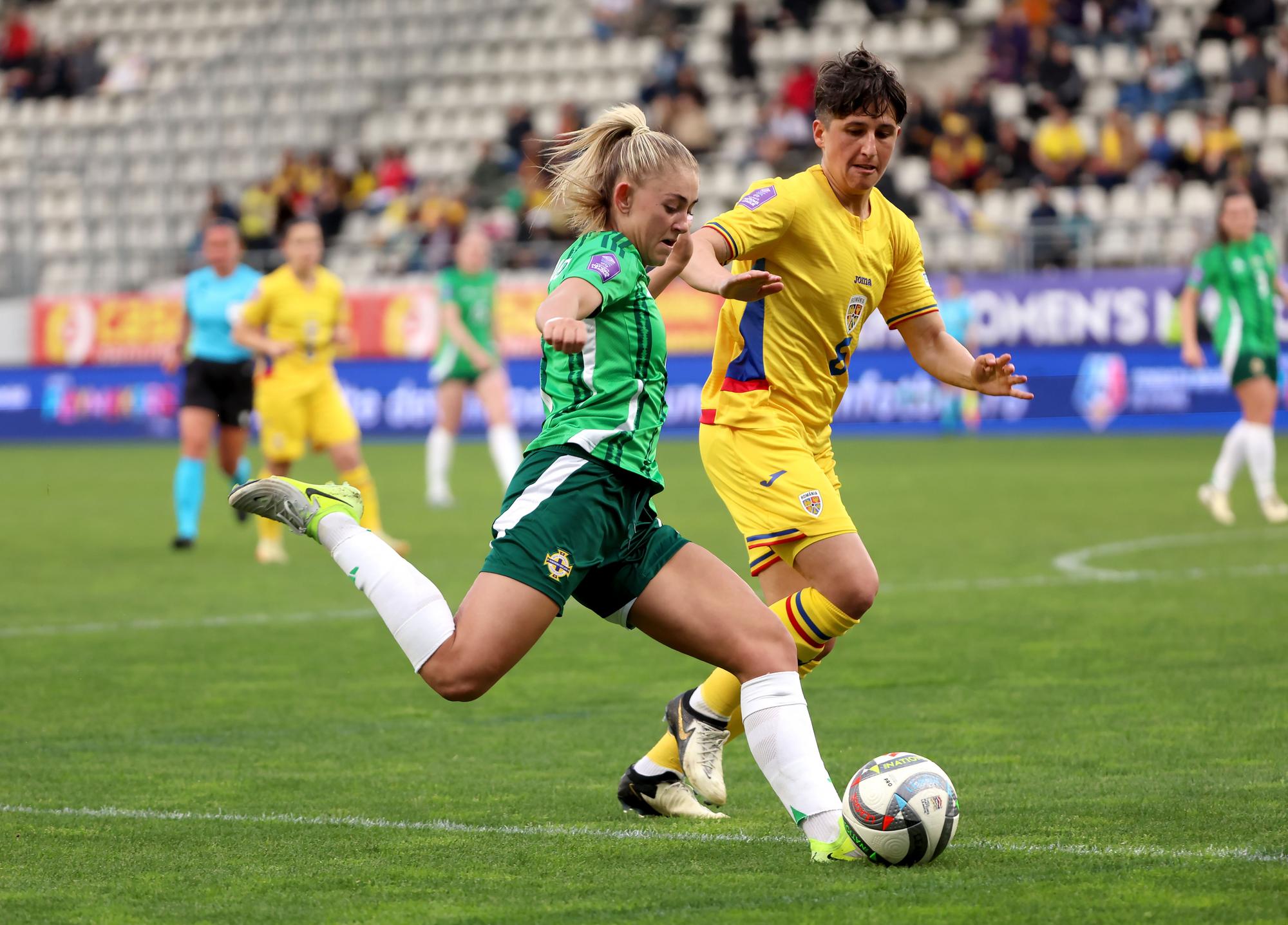 Danielle Maxwell fires Northern Ireland in front but Romania hit back ...