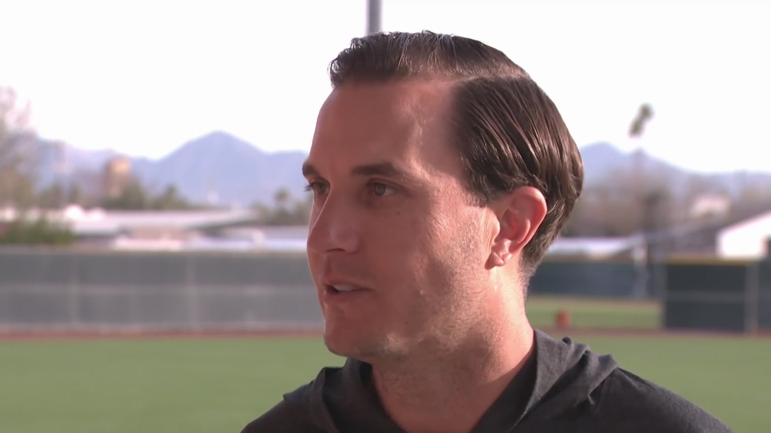 Giants' 1st base coach talks about his college connection with Buster Posey