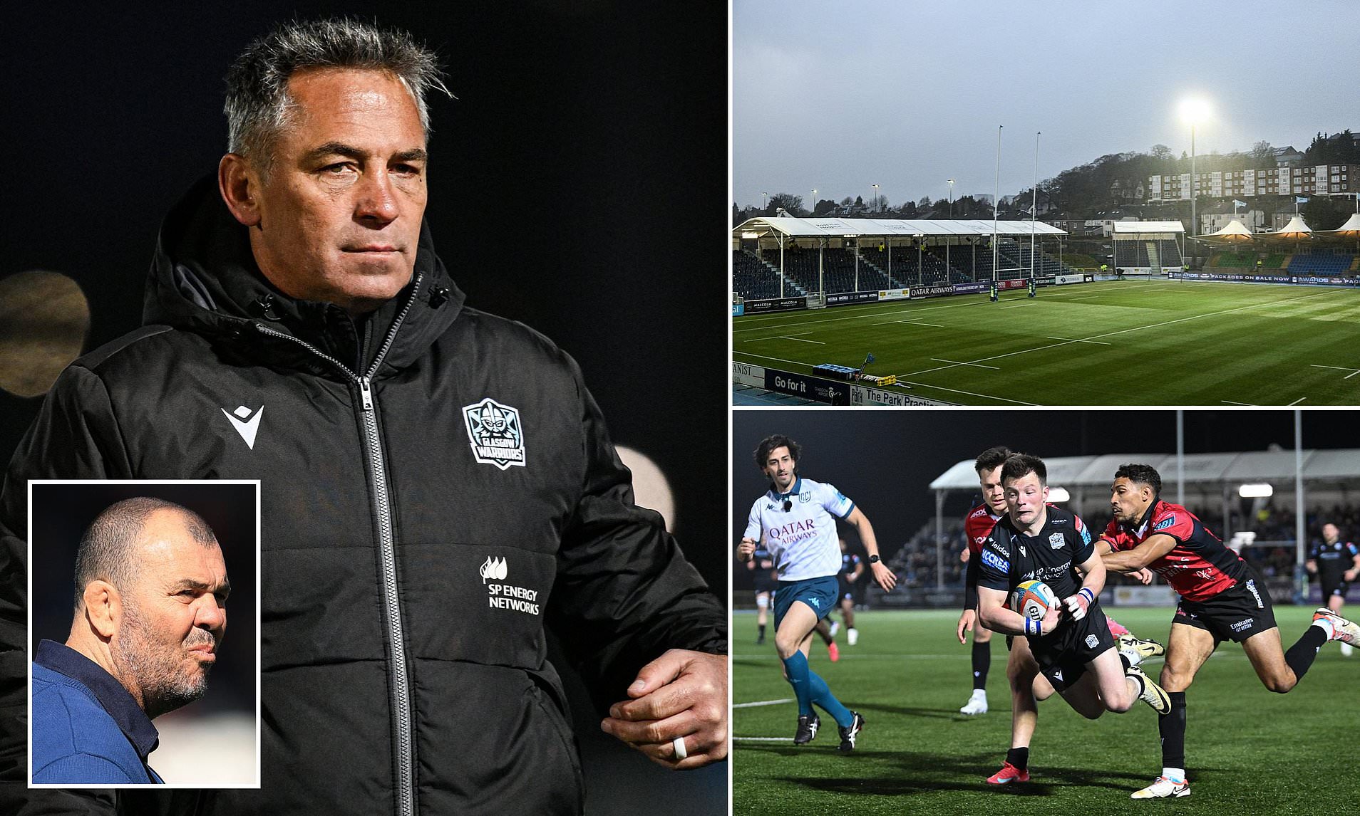 GLASGOW v LEICESTER: Franco Smith goes full throttle as head coach ...