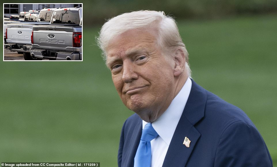 Ford makes announcement after Trump's tariffs