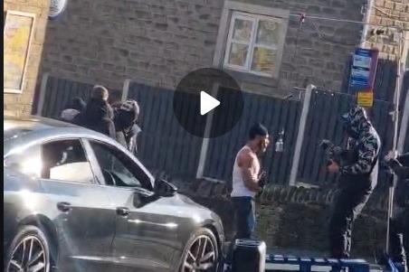 What was being filmed in Sowerby Bridge: TikTok and YouTube rap star ...