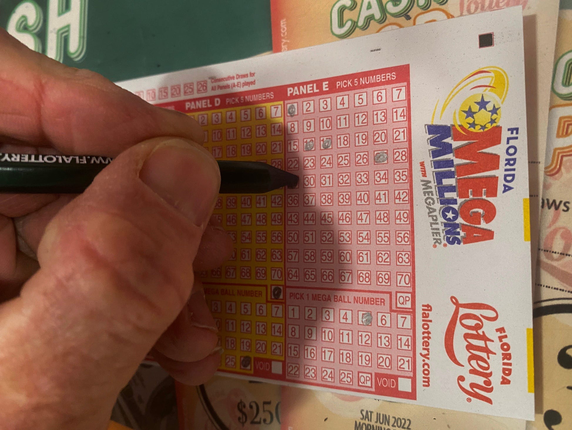 Winning Mega Millions lottery drawing numbers for Friday, April 4, $43 ...