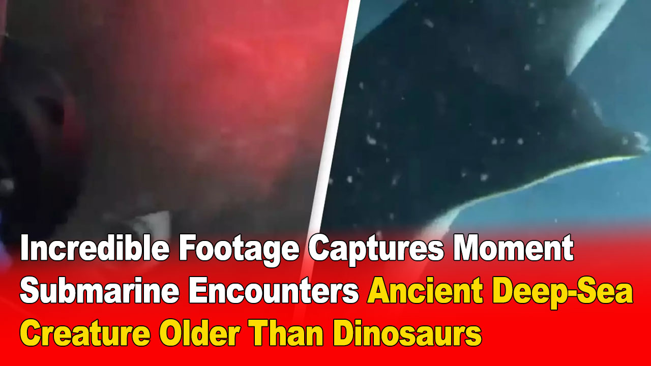 Incredible Footage Captures Moment Submarine Encounters Ancient Deep ...