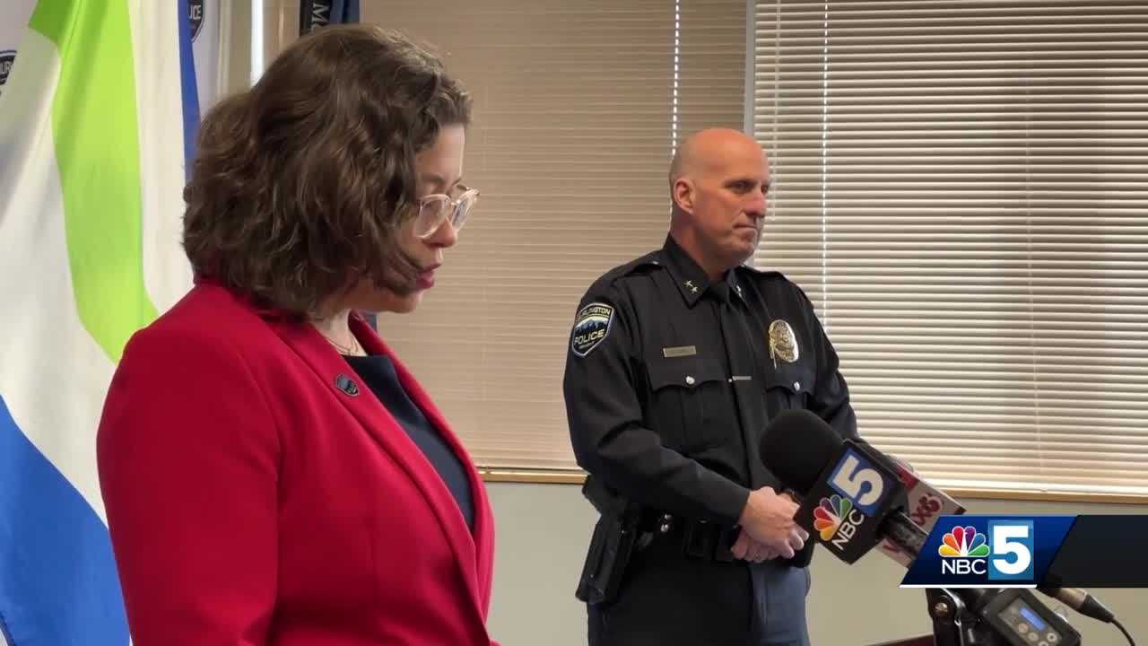 Burlington mayor and interim police chief address police department ...