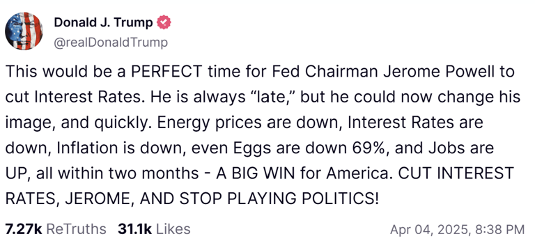 Bitcoin ‘decouples,’ stocks lose $3.5T amid Trump tariff war and Fed warning of ‘higher inflation’