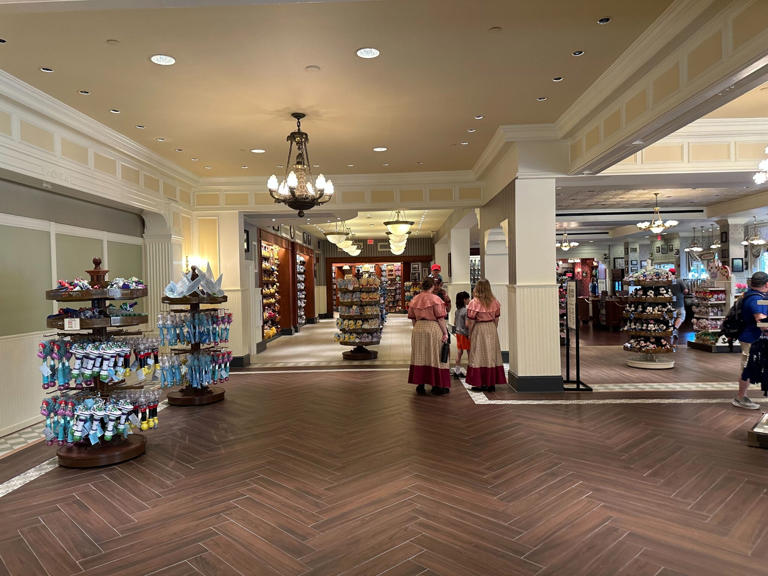 Crews Adding More Structural Details in Emporium as Refurbishment Work ...