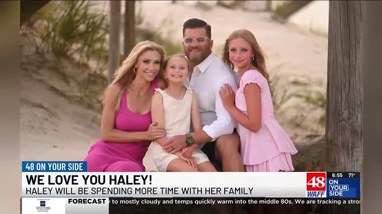 ‘It’s not goodbye, it’s see you later’: WAFF 48’s Haley Baker signs off ...