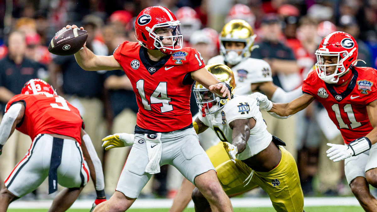 Georgia football’s Gunner Stockton draws strong endorsement from former ...