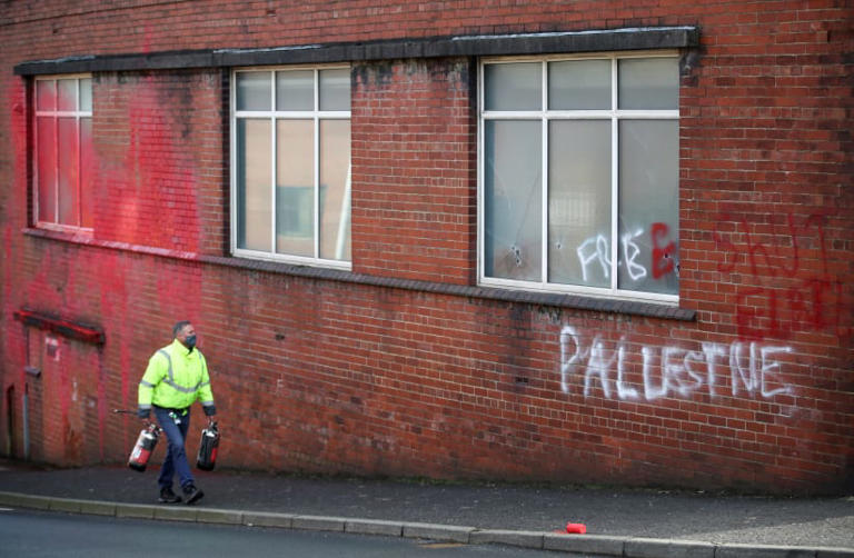 UK Pro-Palestinian protestors charged with conspiracy to damage ...