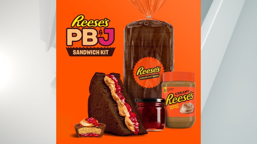 Hershey debuts limited time sandwich making kits with chocolate bread