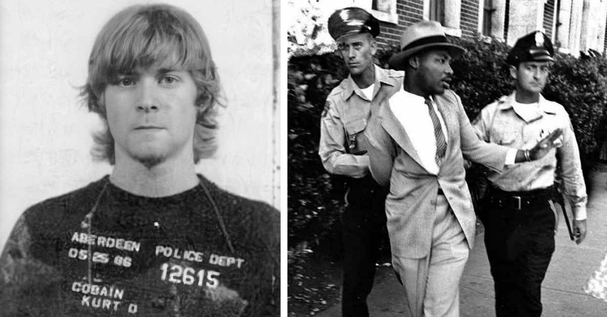 20 Mugshots and Arrest Photos That Show Even Famous Folks Have Run-ins ...