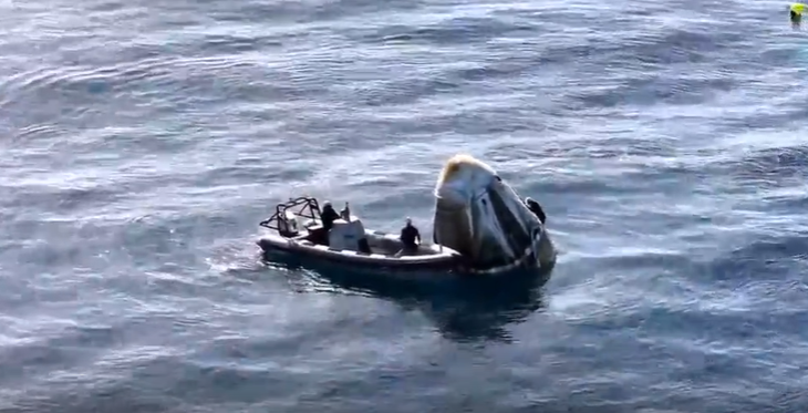 SpaceX Fram2 crew returns to Earth after polar exploration