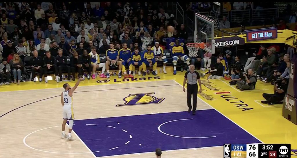 Brutal announcer jinx stuns Steph Curry