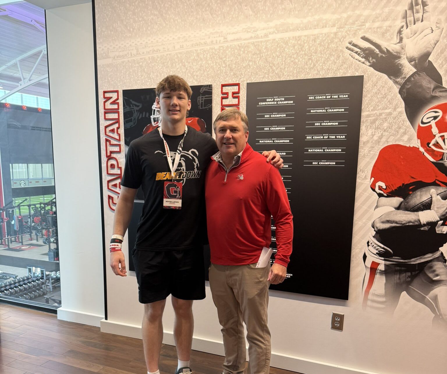 4-star TE Matt Ludwig takes spring visit to Georgia