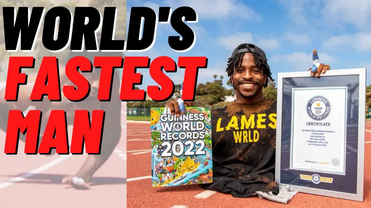 FASTEST MAN In The World - GUINNESS WORLD RECORD