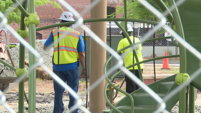 Uptown Columbus splash pad and playground scheduled to open in May