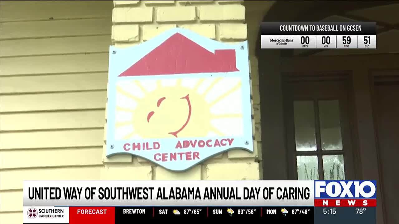 FOX 10 News volunteers at CAC for United Way of Southwest Alabama’s Day ...
