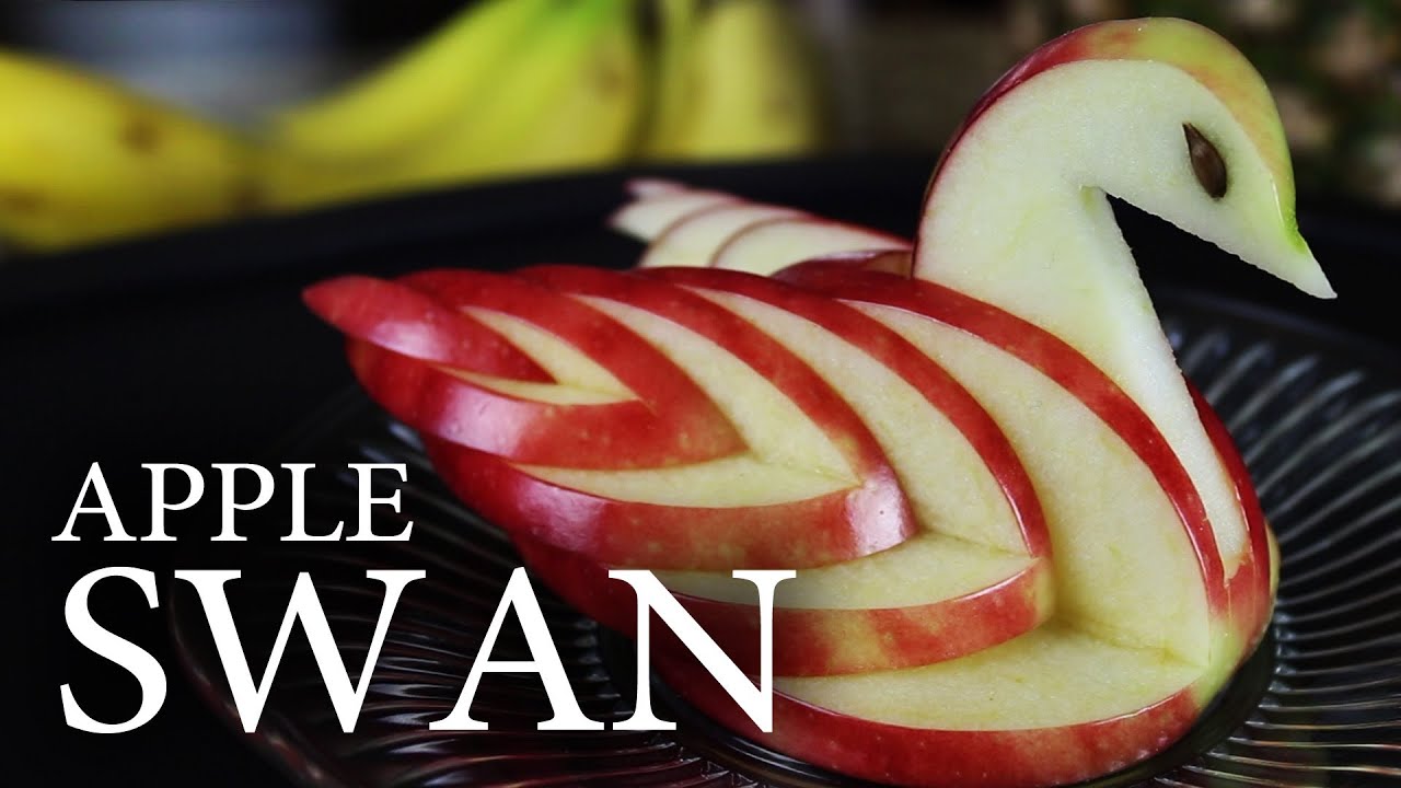 Make an Edible Apple Swan: The Art and Science