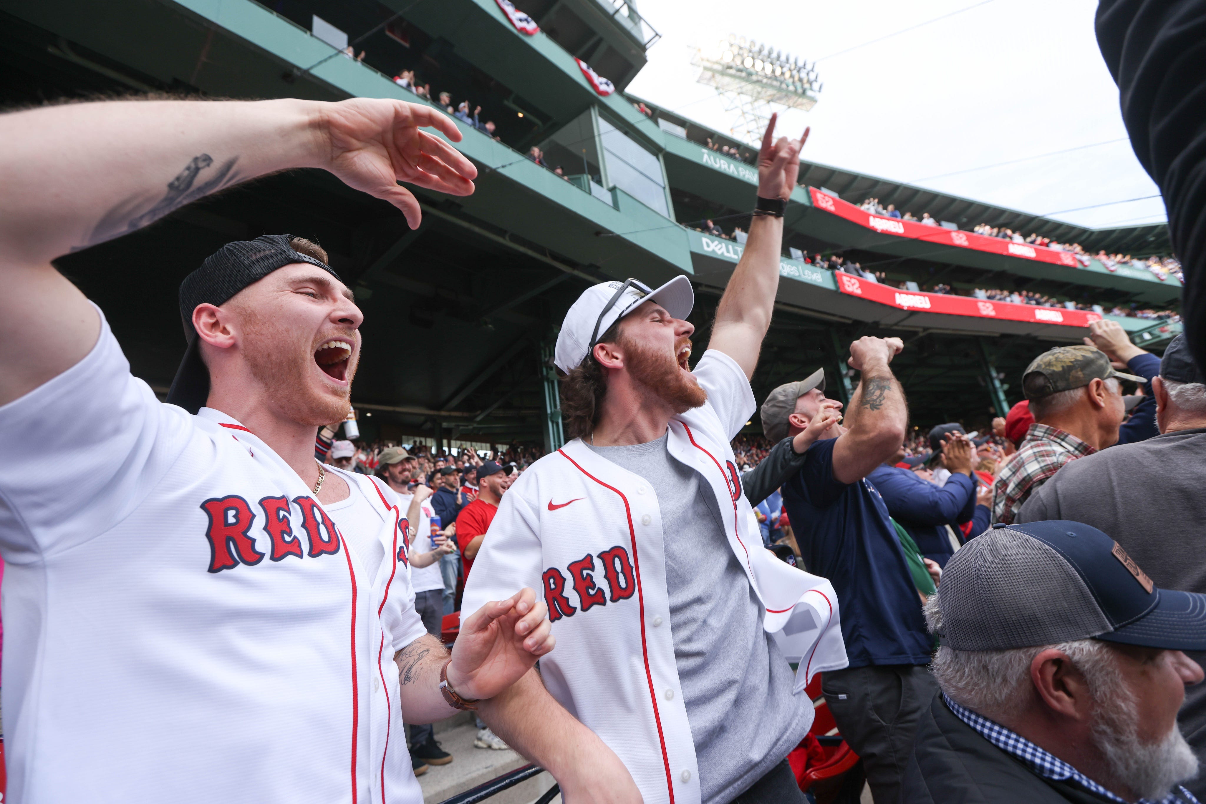 How the Red Sox' new 'Wally head' home run celebration came about