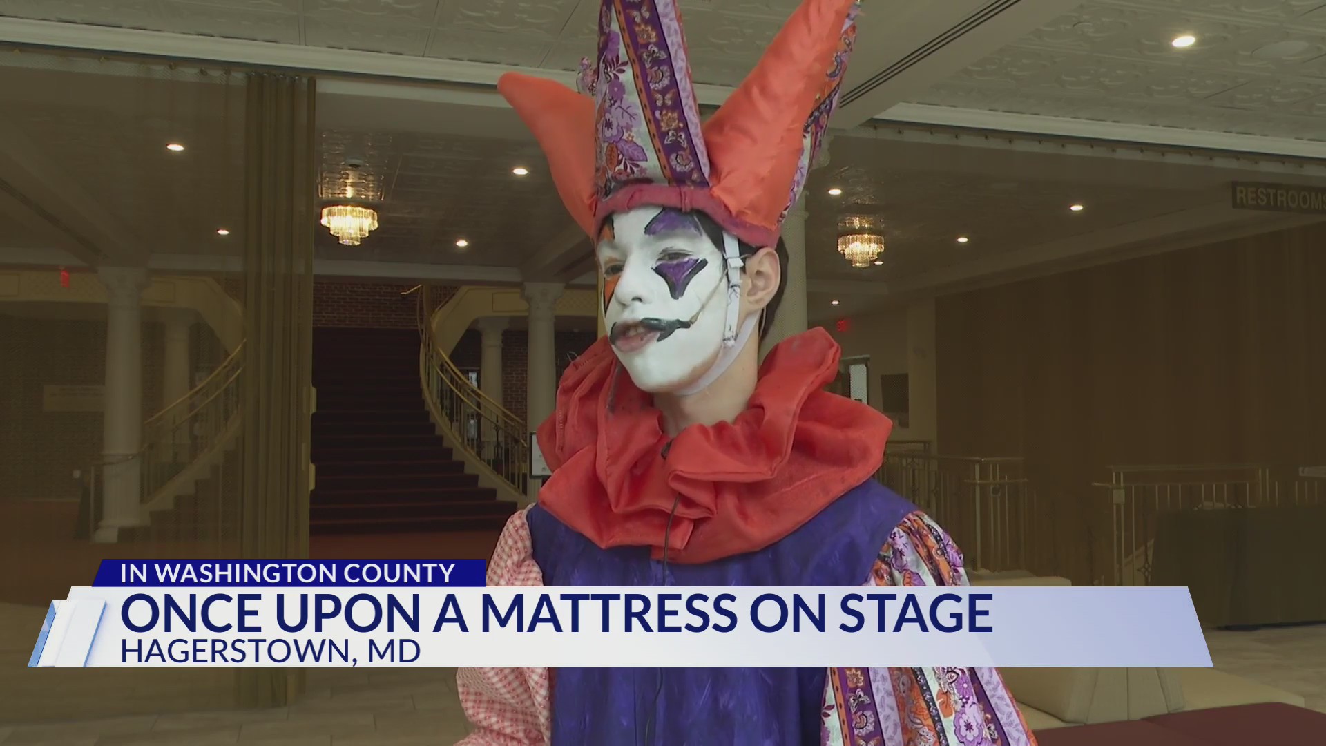 Barbara Ingram drama students perform Once Upon a Mattress on Maryland ...