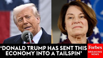 'The Market Continues To Go Down': Amy Klobuchar Hammers President ...