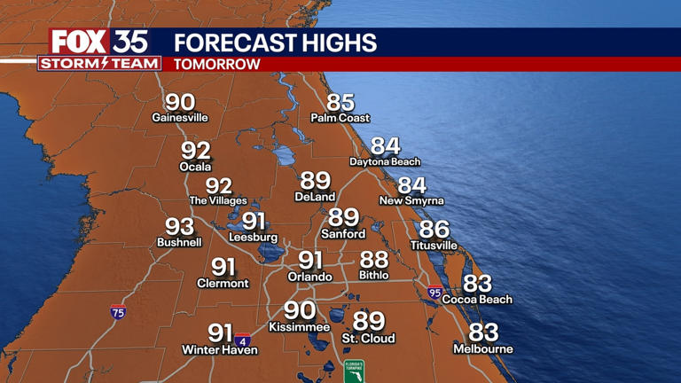 Orlando weather: Summer on the way as hot, humid and breezy conditions ...