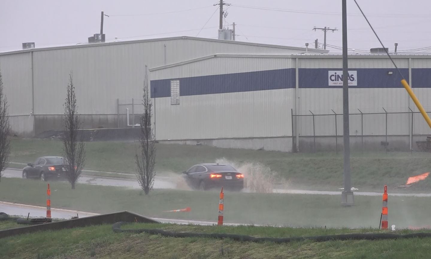 What to do when you come across ponding on roads after flooding