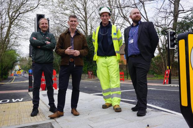 Busy commuter road reopens after seven weeks with 'improvements for ...