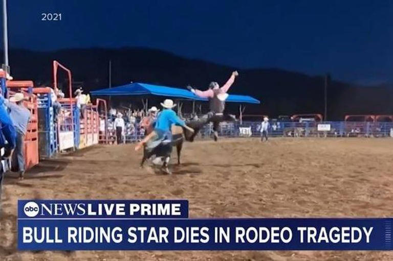 Texas rodeo horror as 24-year-old bull rider trampled to death