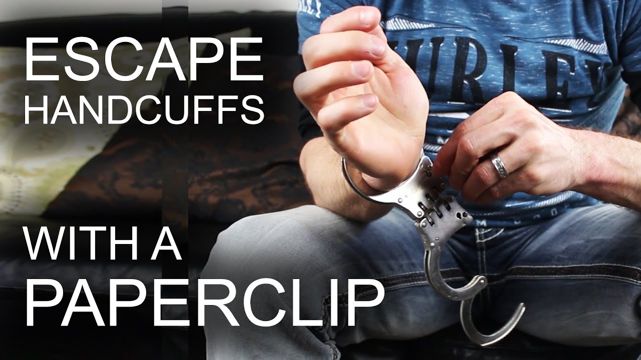 How to Unlock Handcuffs With Just a Paperclip
