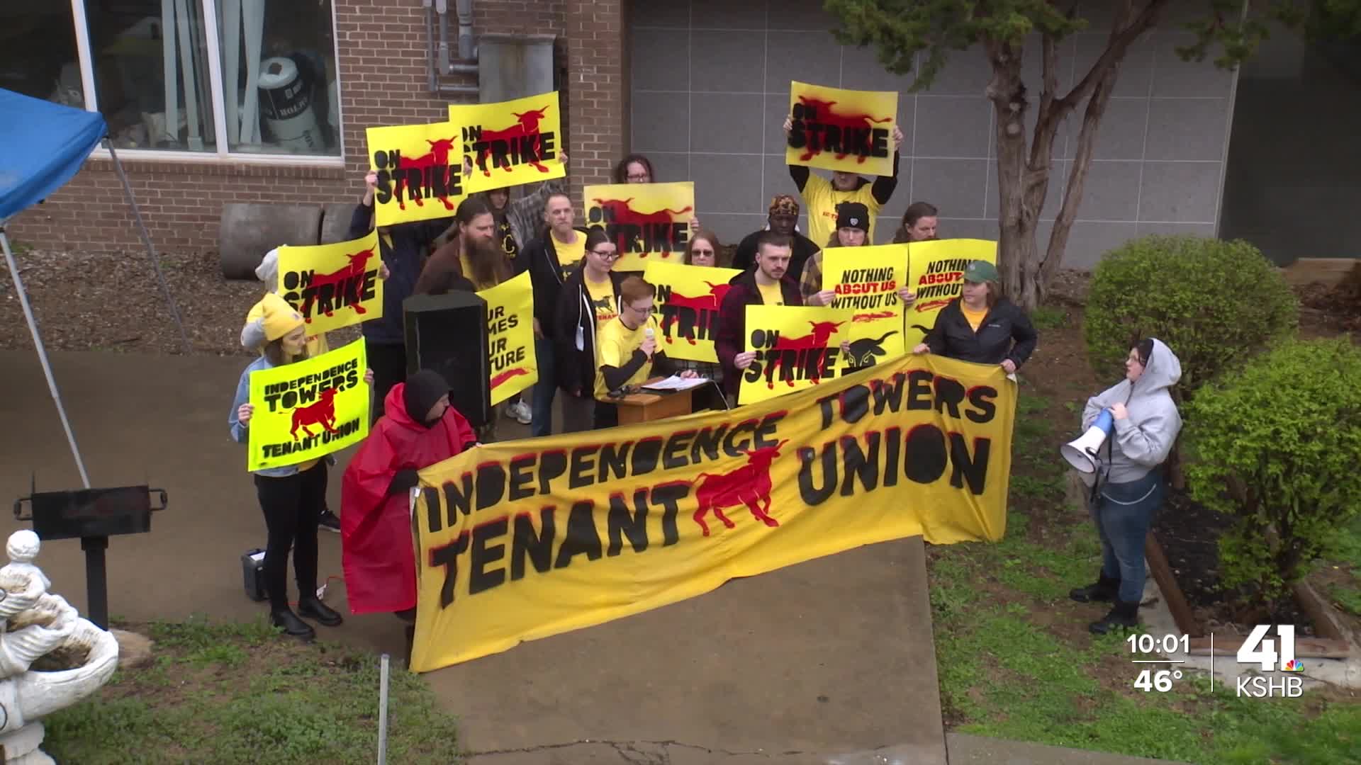 Independence Towers residents demand negotiations with potential new owner
