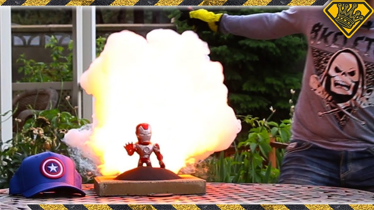 Zapping Gunpowder With a Stun Gun for Explosive Results