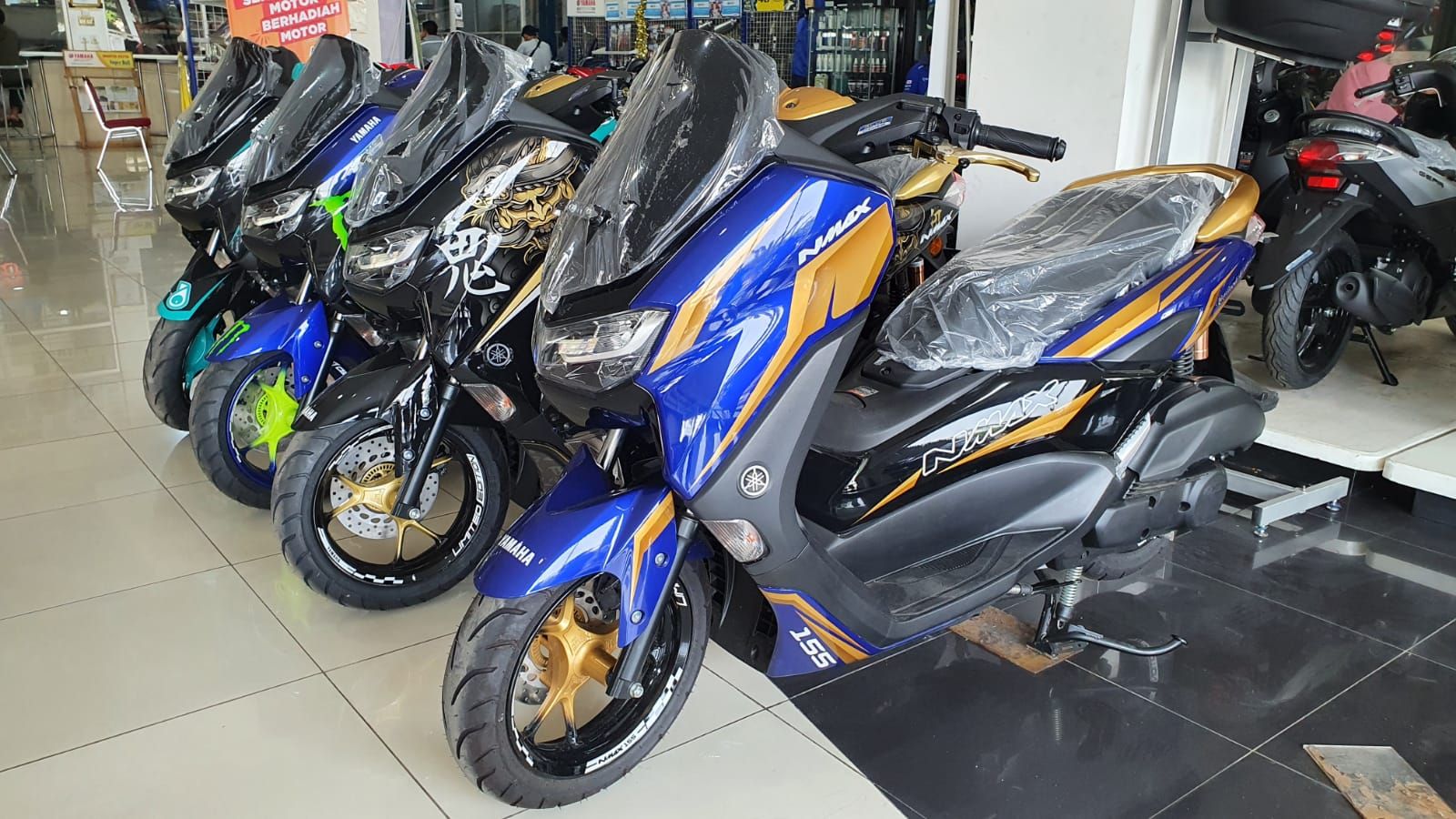 Baru tahu, ini cara ganti warna cat motor tanpa repot ganti STNK