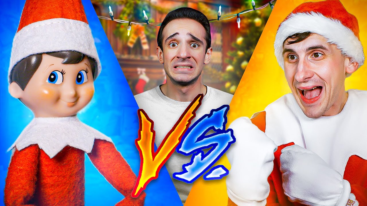 Elf on the Shelf vs. Real Elf