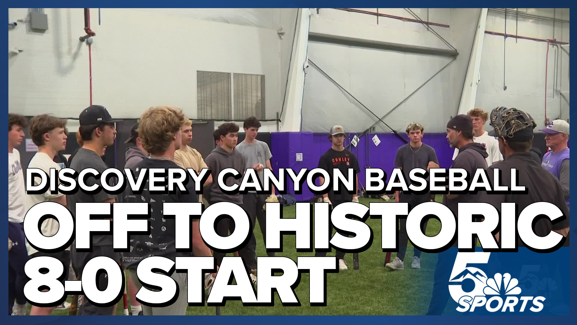 Discovery Canyon baseball off to historic 8-0 start