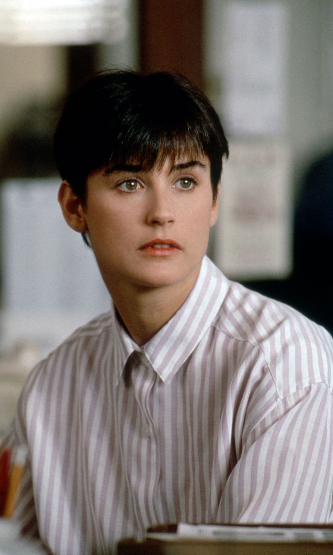 Así ha cambiado Demi Moore: del pixie de 'Ghost' al bob de 'Landman'