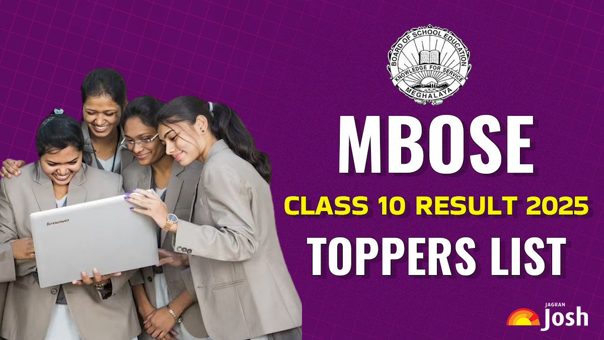 MBOSE Toppers List 2025 Class 10: Check Meghalaya Board SSLC Topper ...