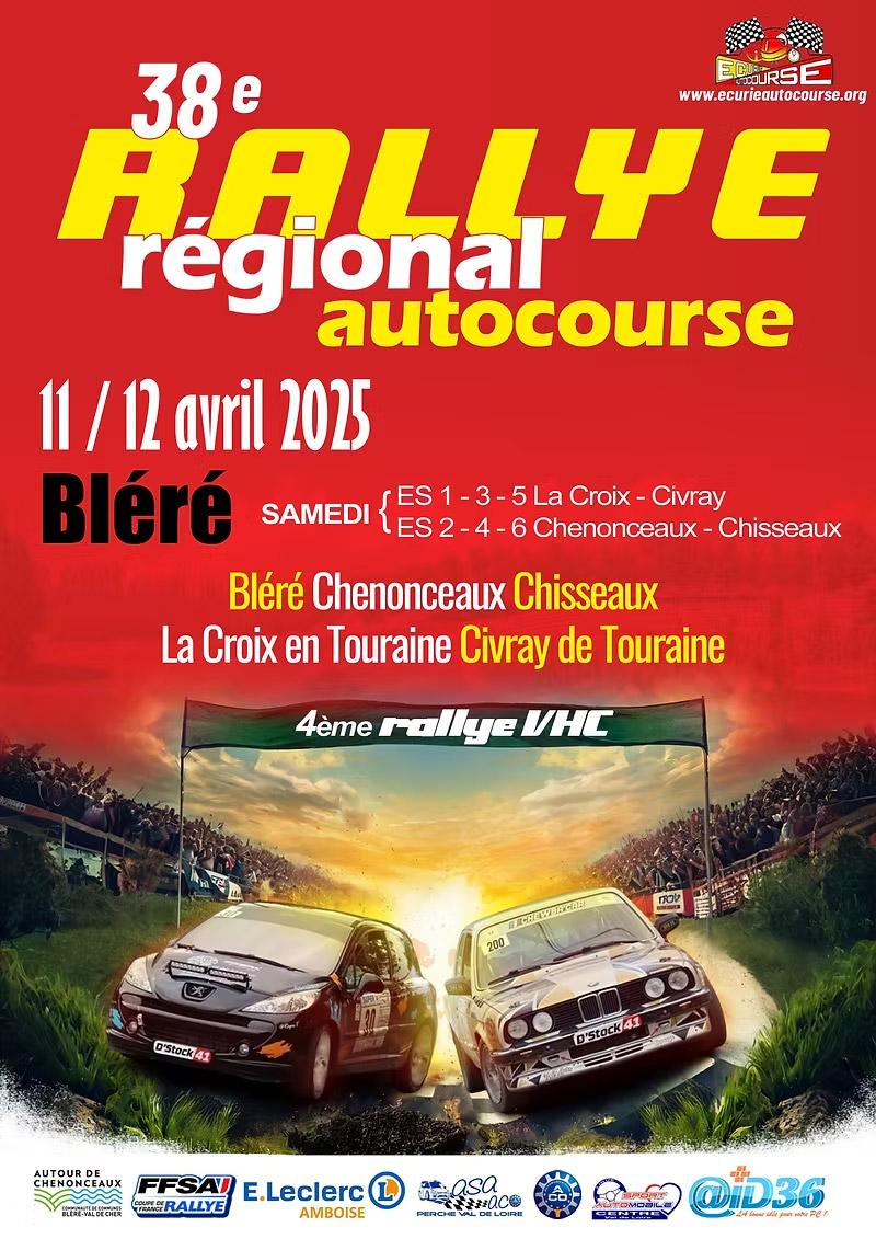 Liste des engagés Rallye Autocourse 2025