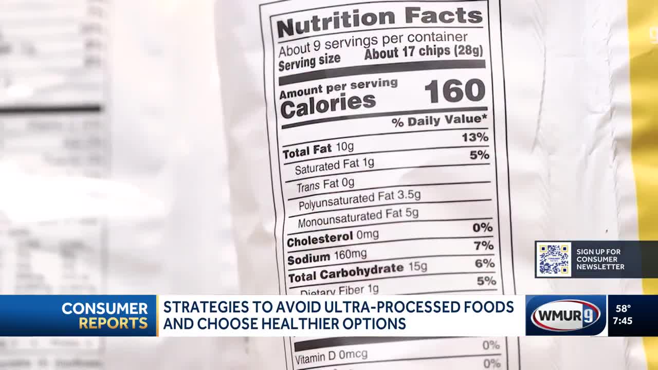 Avoiding ultra-processed foods can lead to healthier choices
