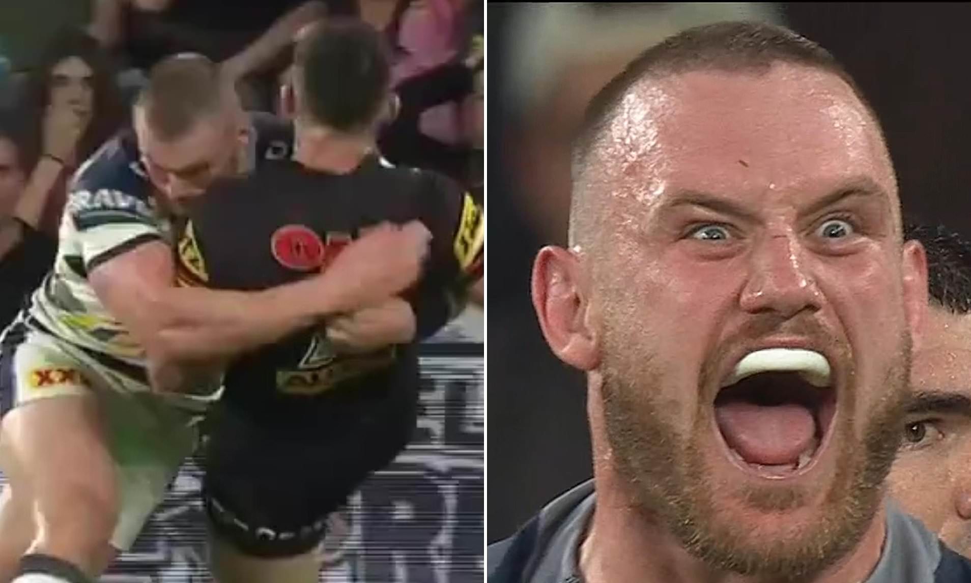 Panthers fans fume over hit on Nathan Cleary that saw no action taken ...