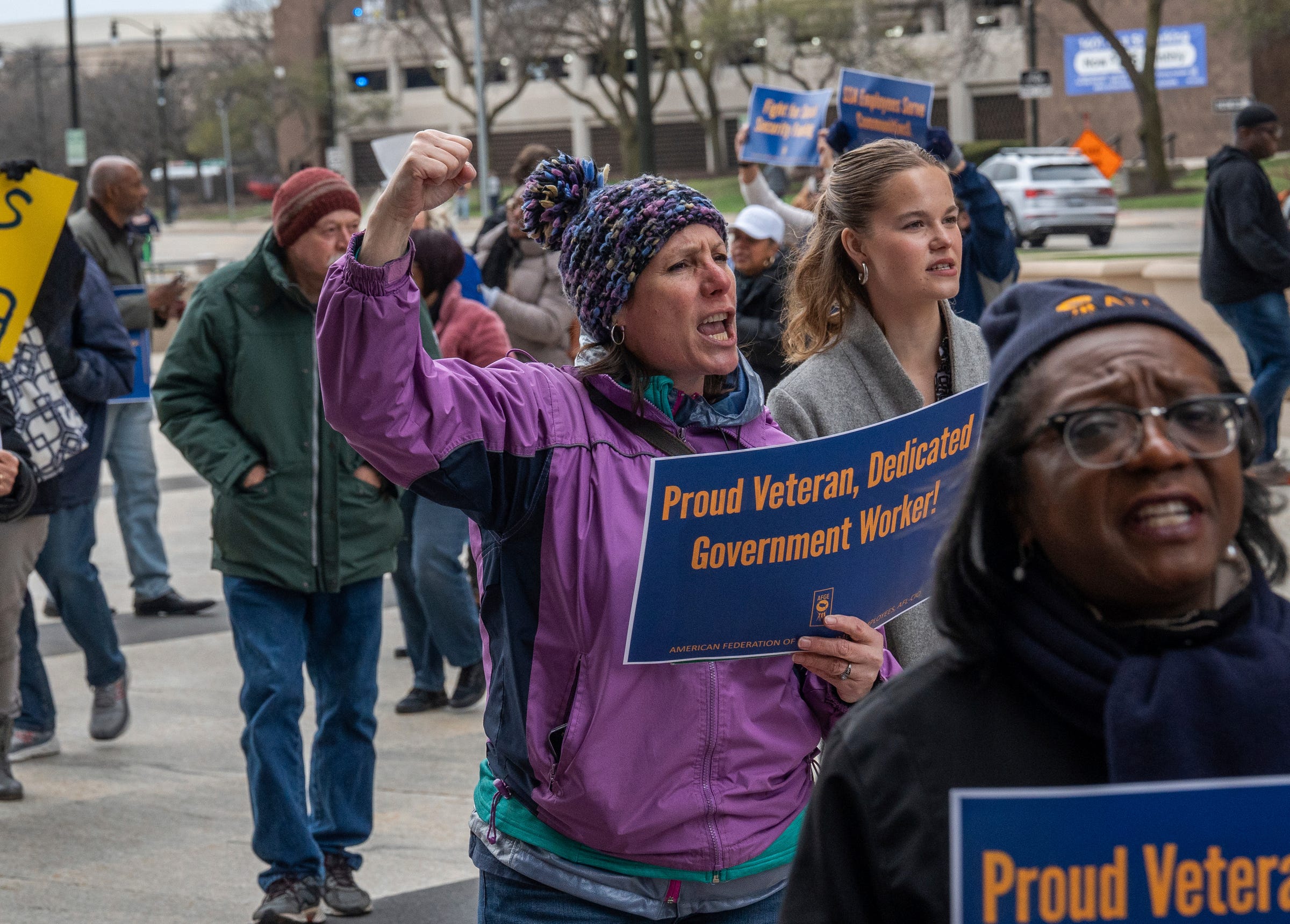 Tlaib during federal worker protest: 'It is always unions that save our ...