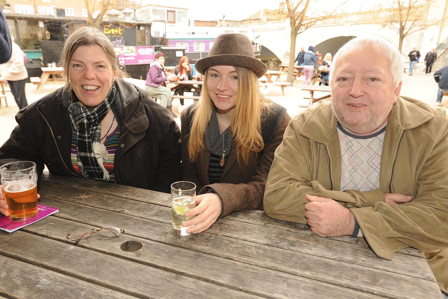 2012 at Charters enjoying the Easter Beer Festival