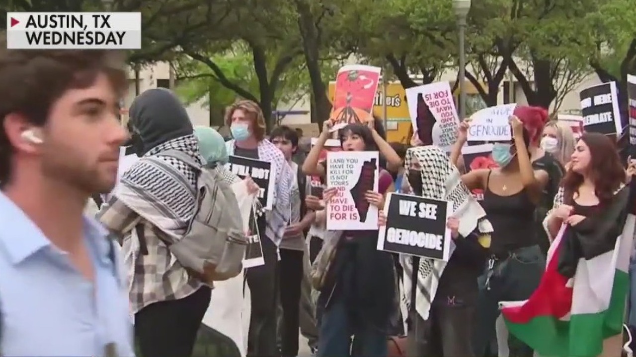 UT Austin 'Israel Block Party' disrupted by protesters