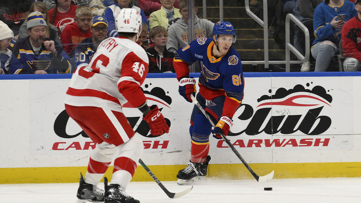 Blues lose key forward for playoff push