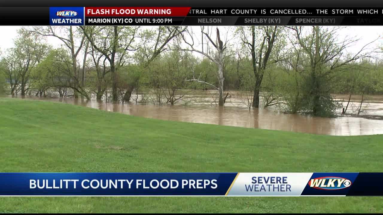 'It will rise': Bullitt County prepares for flooding as Salt River rises