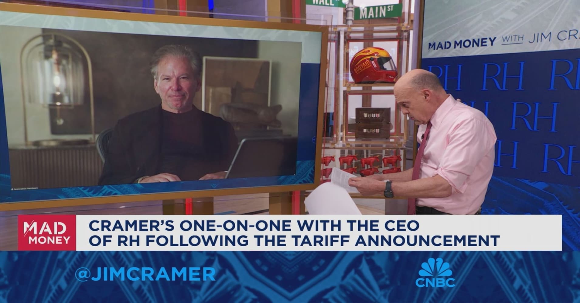 We can navigate these tariffs, even if they are at 46%, says RH CEO ...